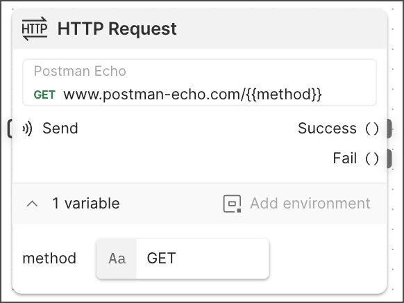 Create Postman requests and variables using Postman Flow blocks ...