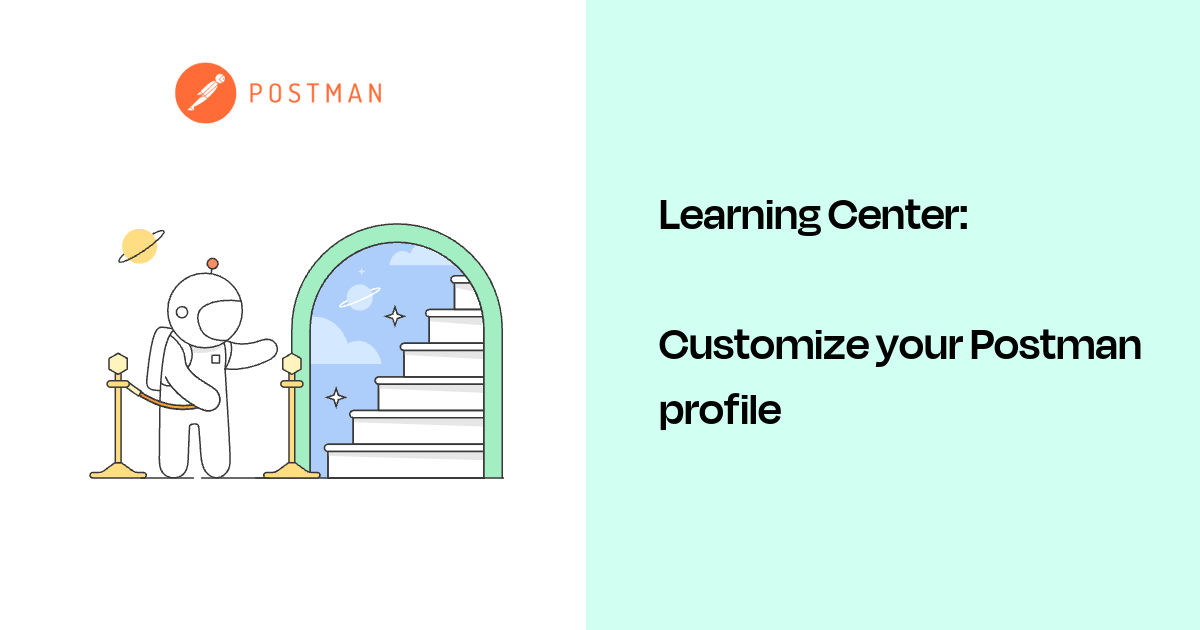 Customize your Postman profile | Postman Docs