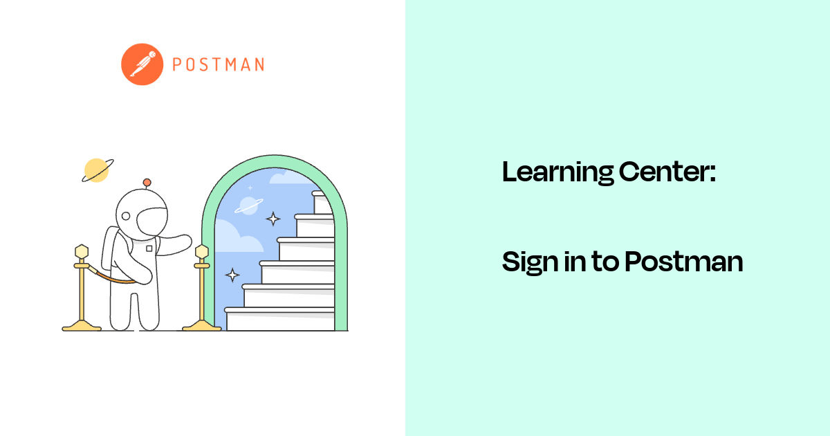 Sign in to Postman | Postman Learning Center