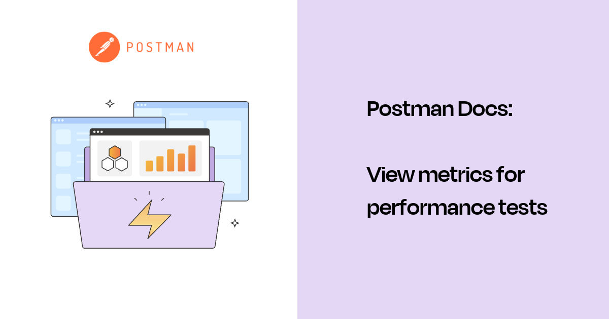 View metrics for performance tests | Postman Docs