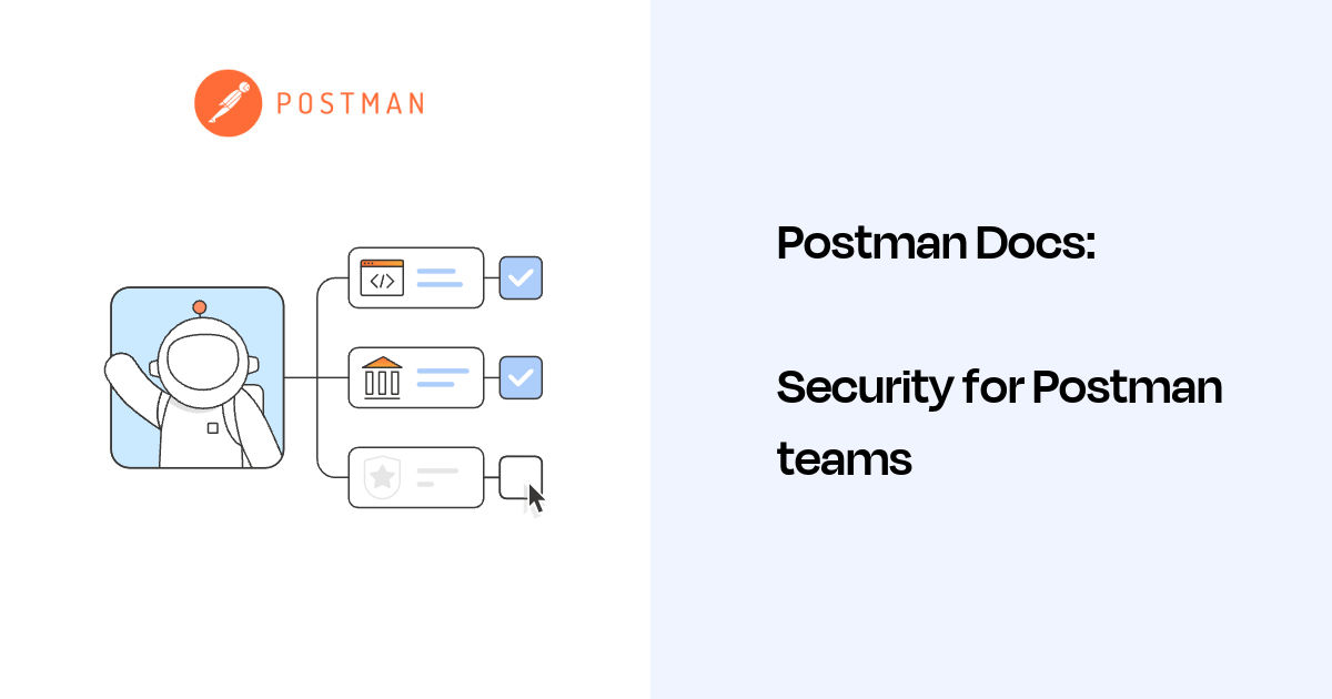 Security for Postman teams | Postman Docs