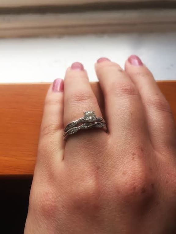 Petite Twisted Vine Diamond Ring | Brilliant Earth