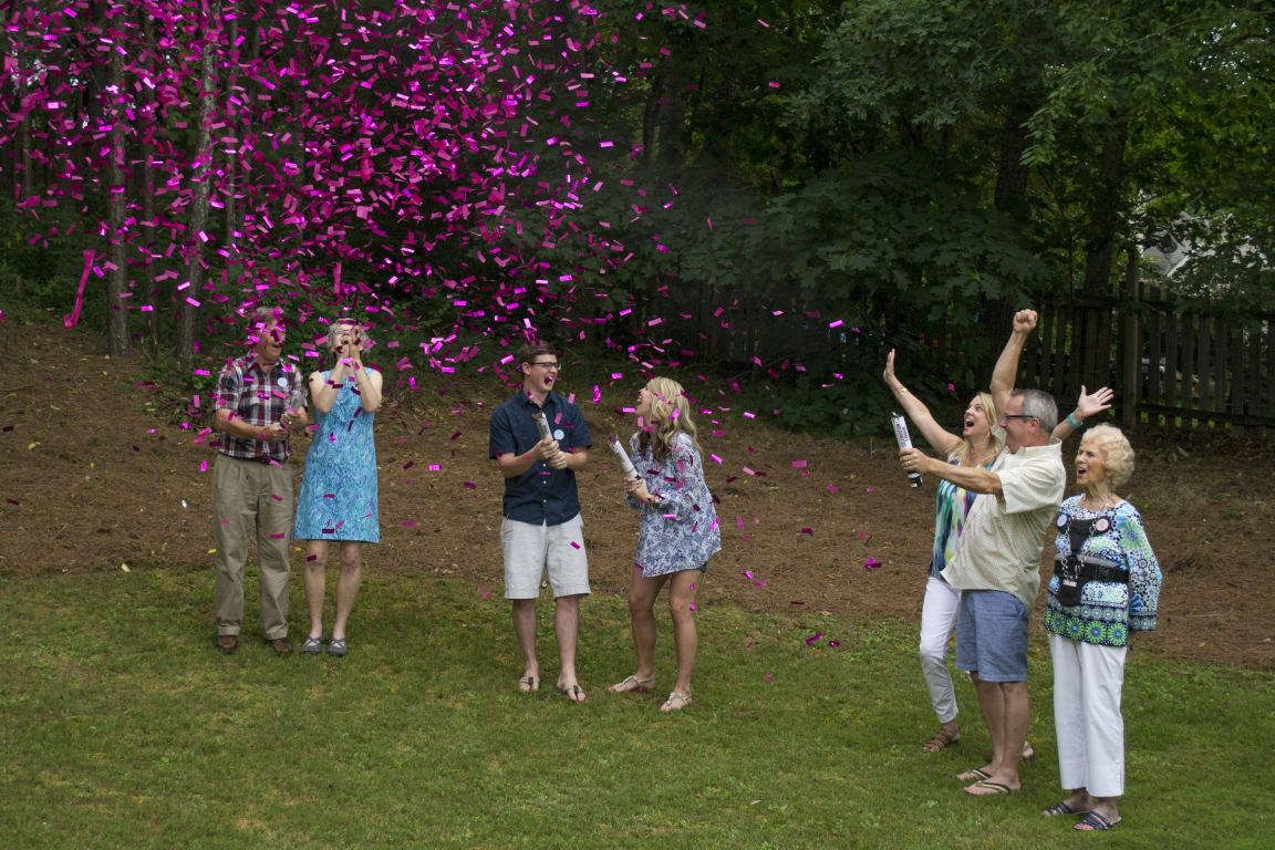 Gender Reveal Confetti Cannon Kit – Superior Celebrations