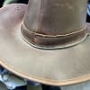 Aussie Distressed Leather Outback Hat | Overland