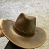 Aussie Distressed Leather Outback Hat | Overland