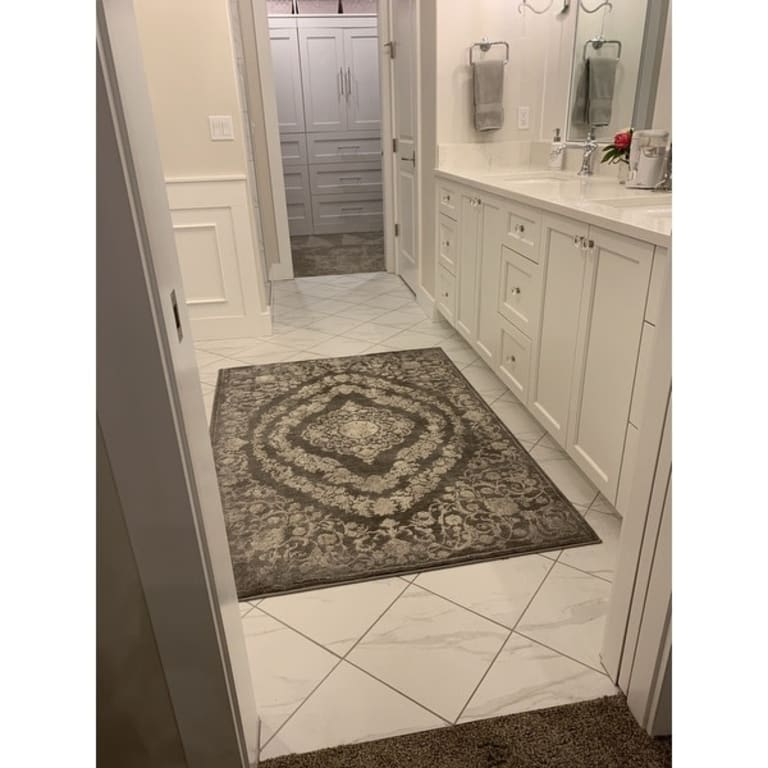 Torrie Floral Medallion Area Rug - 3'11" x 5'7" - Bed Bath & Beyond ...