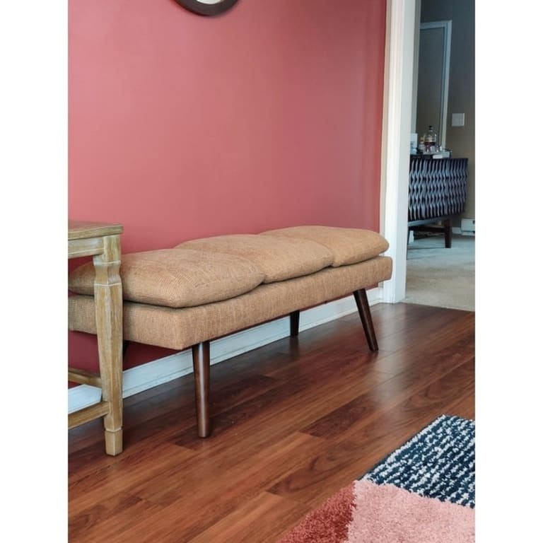 Amanda 54" Mid-Century Bench - Bed Bath & Beyond - 36074404