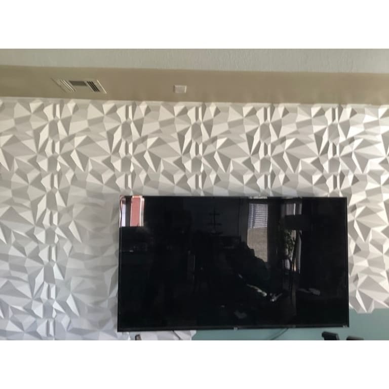 Art3d 3D Wall Panels PVC Jagged Diamond Design (32 Sq.Ft) - Bed Bath ...