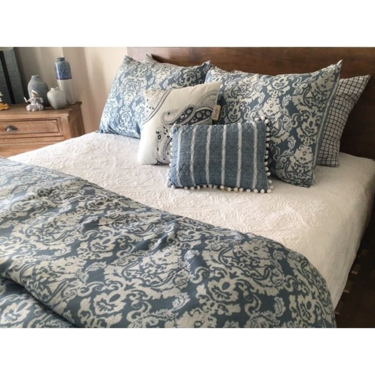 Jessica Simpson Tonal Damask 6 Piece Comforter Set - Bed Bath & Beyond ...