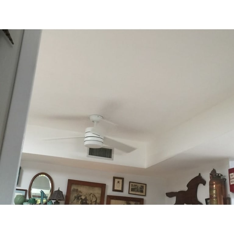 Hunter 52" Aker Ceiling Fan with LED Light and Pull Chain ...