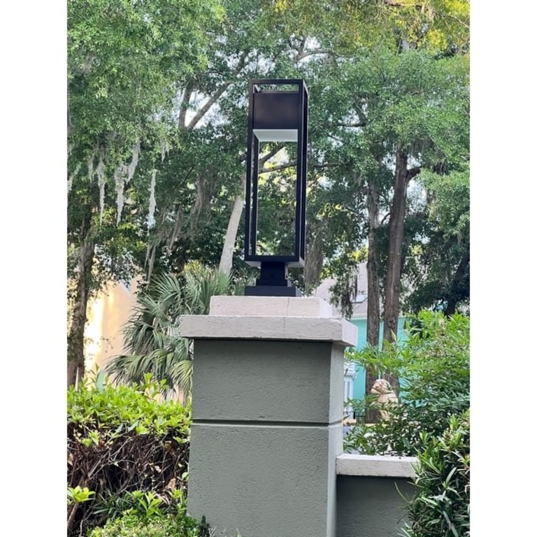 Z-Lite Barwick 28" Tall LED Outdoor Pier Mount Post Light - Bed Bath ...