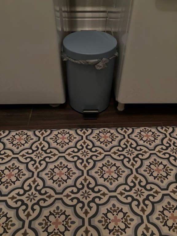 Blue Round Step Trash Can 3L | At Home