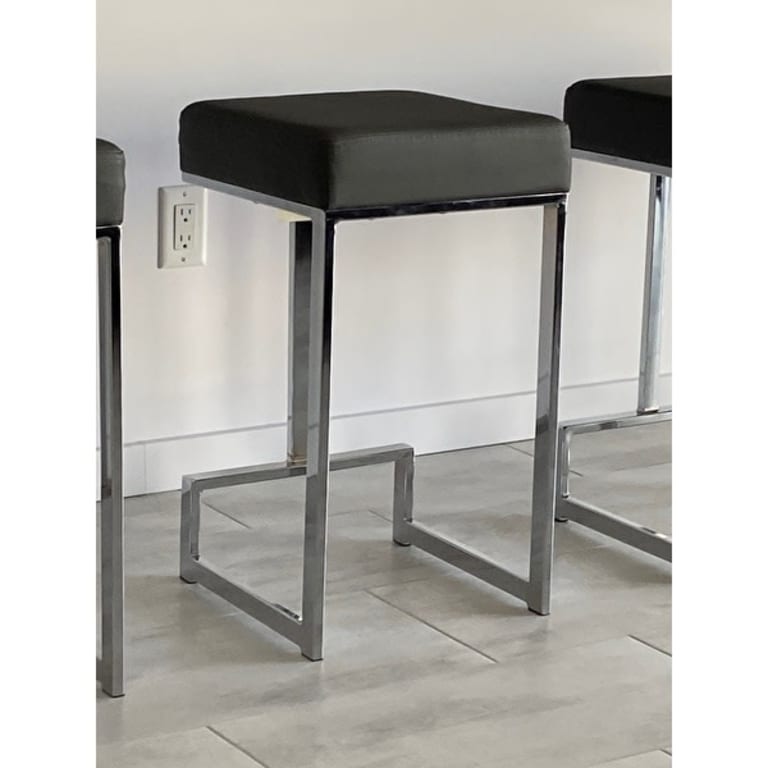Gervase Square Padded Seat Stool - On Sale - Bed Bath & Beyond - 22158125