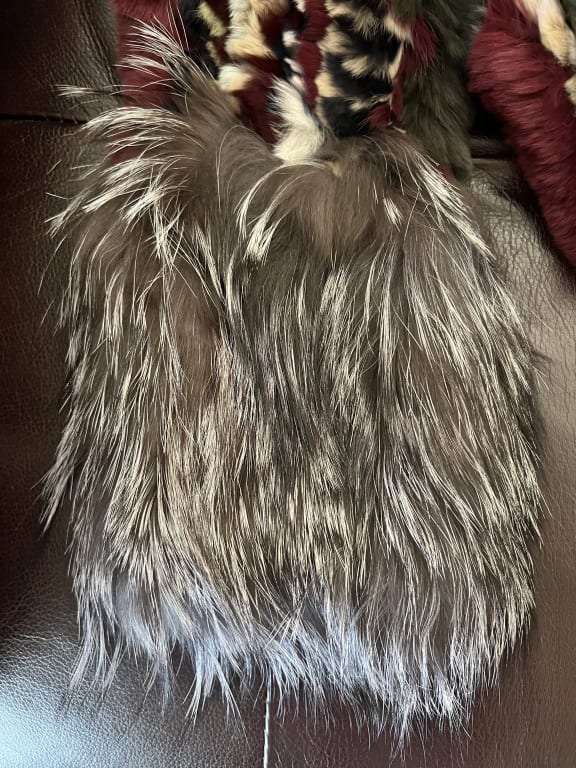 Jewel Rex Rabbit Fur Scarf | Overland