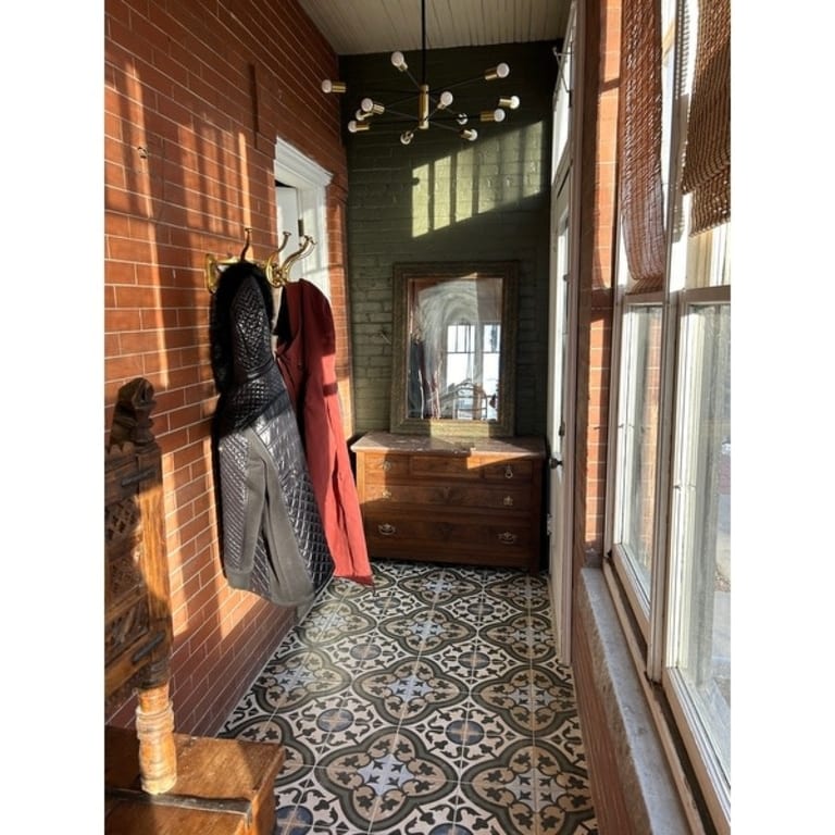 Merola Tile Evoque Carthusian 9-3/4" x 9-3/4" Porcelain Floor and Wall ...