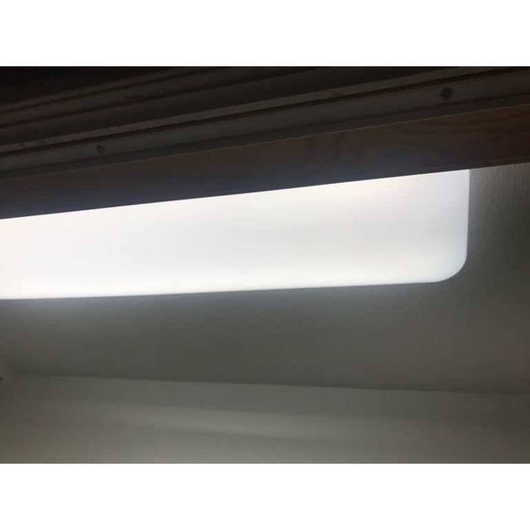 Luxrite 4FT Puff LED Flush Mount Light Fixture, 52W, 5200 Lumens, 110 ...