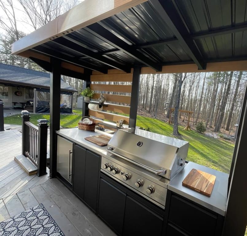 Backyard Discovery Fusion Flame Outdoor Kitchen, grill, and ...