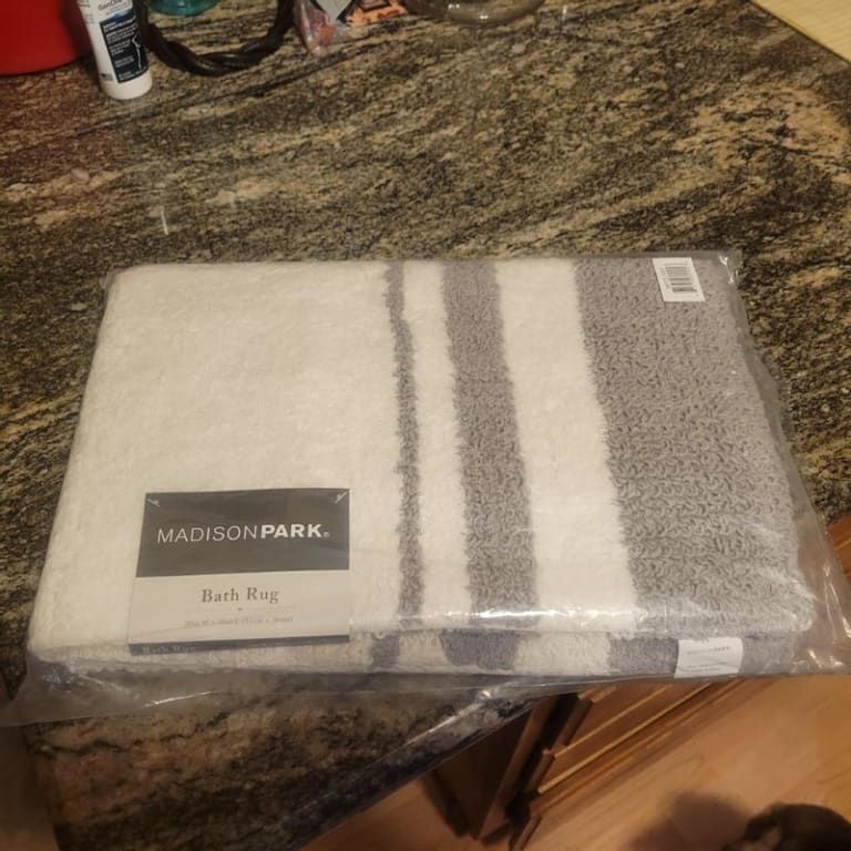 Madison Park Spa Cotton Reversible Bath Rug - On Sale - Bed Bath ...