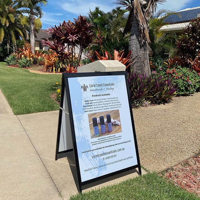Outdoor A Frames, Custom Sandwich Board Signs | VistaPrint AU