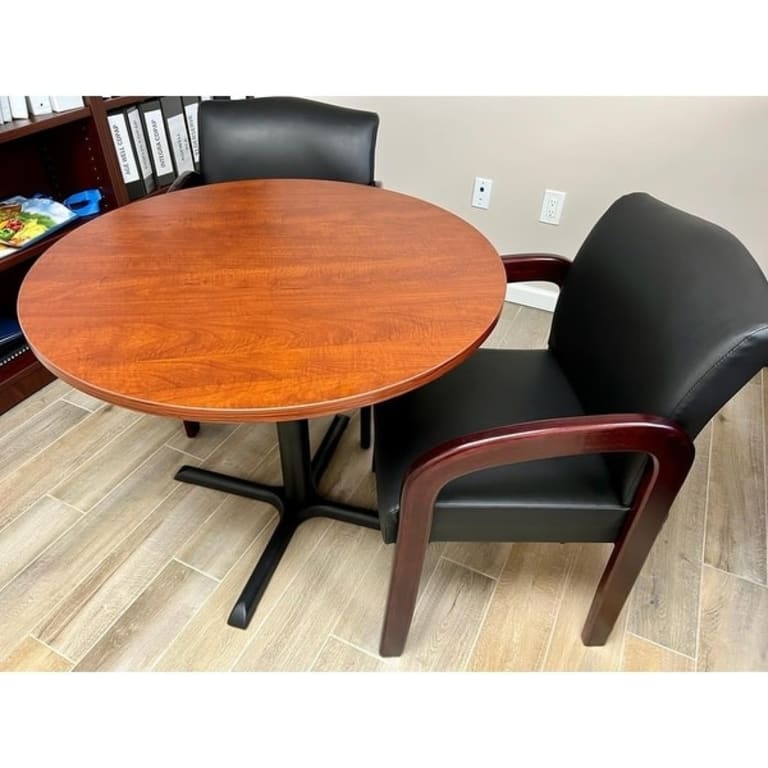 36" Round Multi-Purpose Conference Table - Meeting Table for Office ...