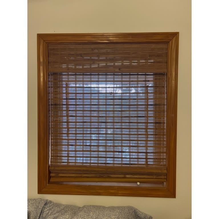 Arlo Blinds Dali Native Bamboo Roman Shades - On Sale - Bed Bath ...
