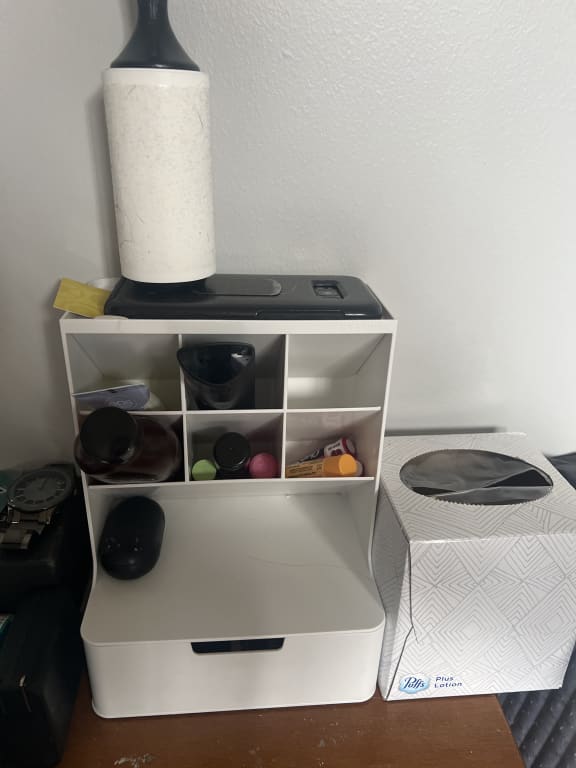 Hive Desk Organizer, White