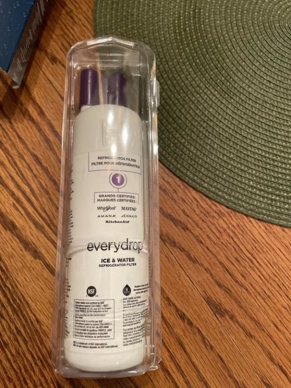 Whirlpool EveryDrop 1 Refrigerator Water Filter (replaces 9981 ...