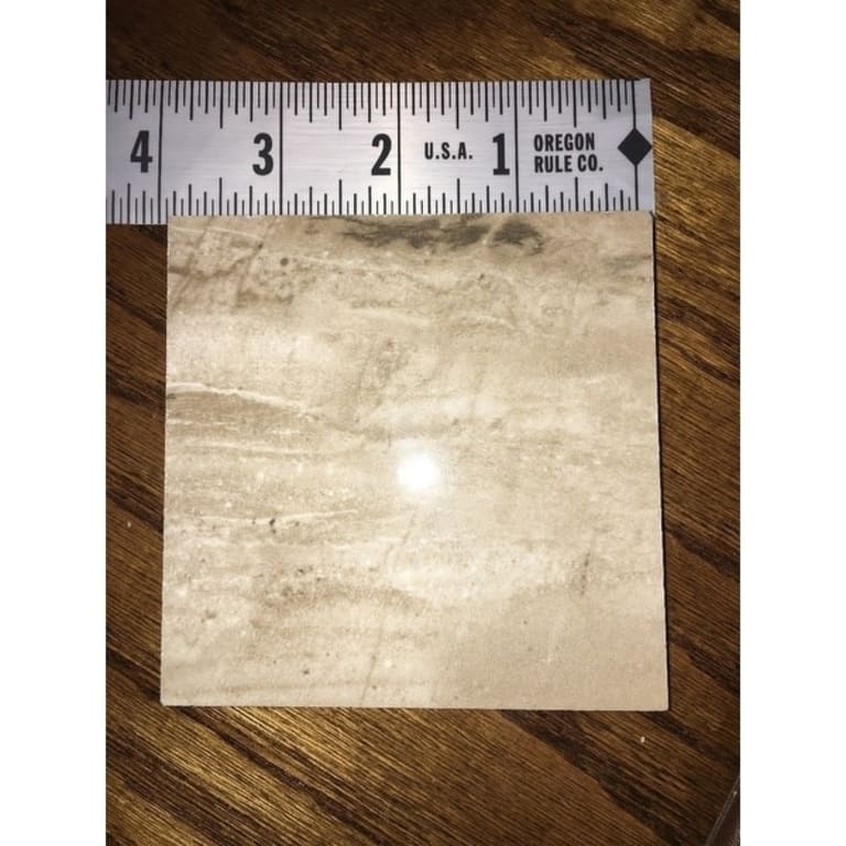 Marble Graphic 12x36-inch Polished Field Tile in Sandy Flats - 12x36 ...