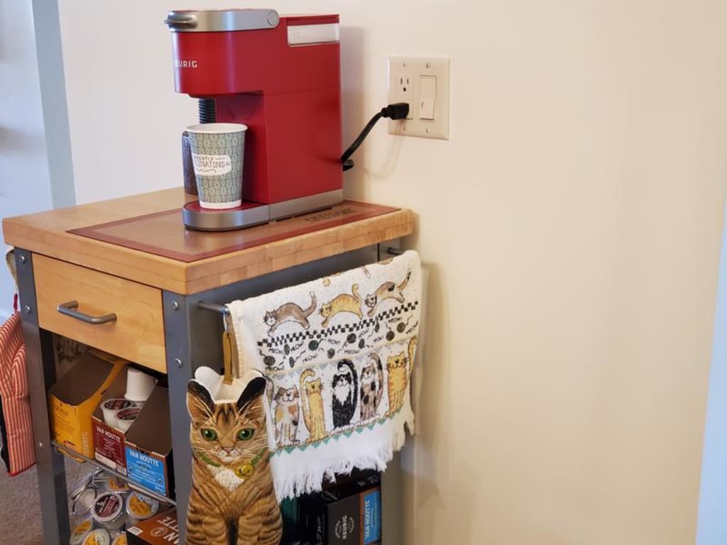 Keurig K-Mini Basic Single Cup Coffee Maker, Oasis | At Home