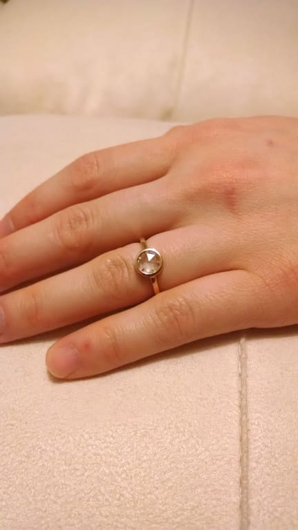 Rosebud Diamond Ring (1/2 ct. tw.) in 14K Rose Gold | Brilliant Earth