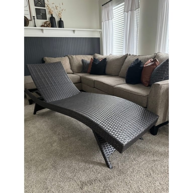 All Weather Wicker Chaise Lounge - Set of 2 - On Sale - Bed Bath ...