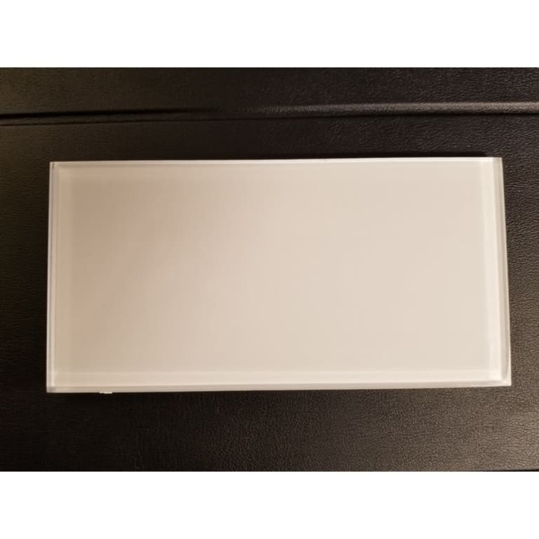 Aspect Glass 3x6-inch Tile in Frost (8-pack) - Bed Bath & Beyond - 10517221