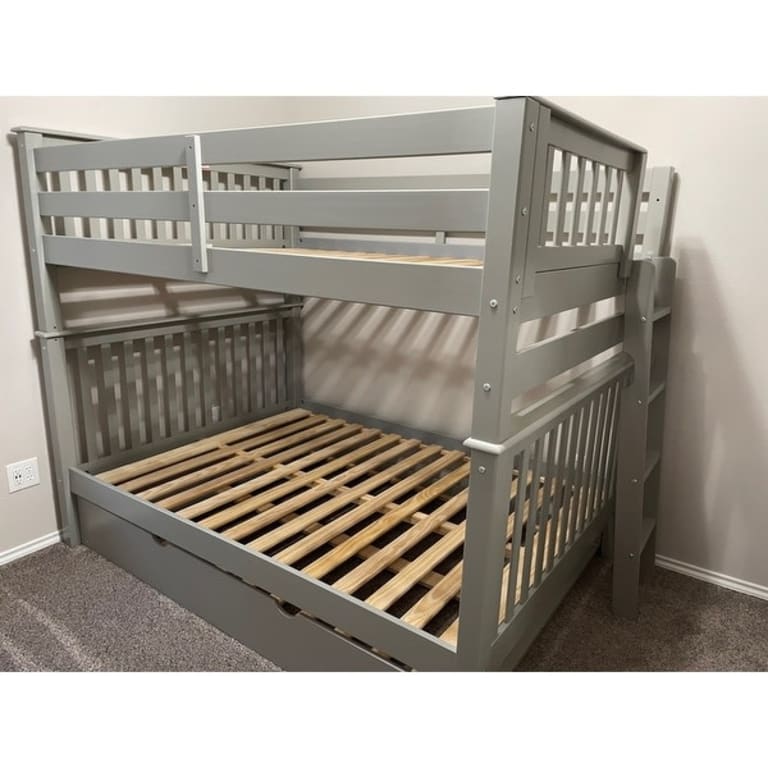 Taylor & Olive Trillium Full over Full Bunk Bed, Full Trundle - On Sale ...