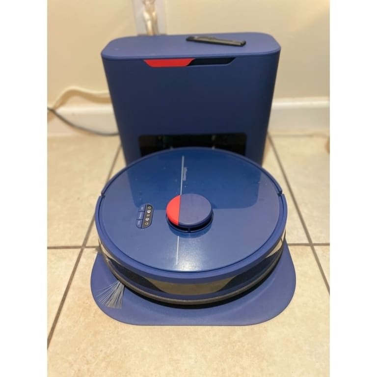 bObsweep Dustin Wi-Fi Connected Self-Emptying Robot Vacuum and Mop ...