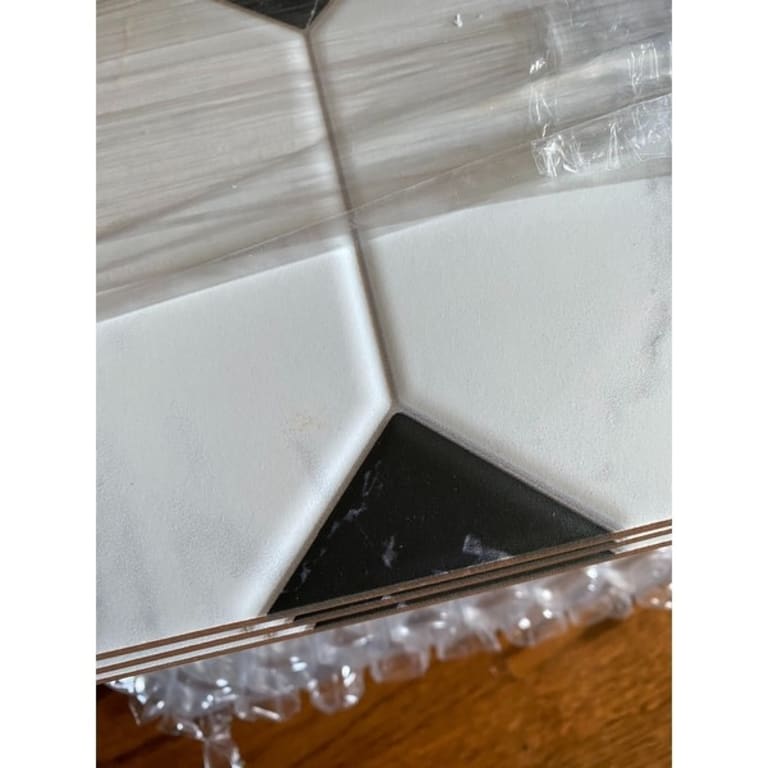 Merola Tile Betera Blanco 13-1/8"x13-1/8" Porcelain Floor and Wall Tile ...