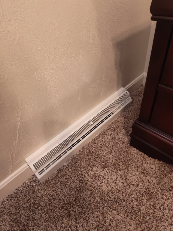 DF6W-24 - Bluefin DF6W-24 - 24" Baseboard Diffuser (White)