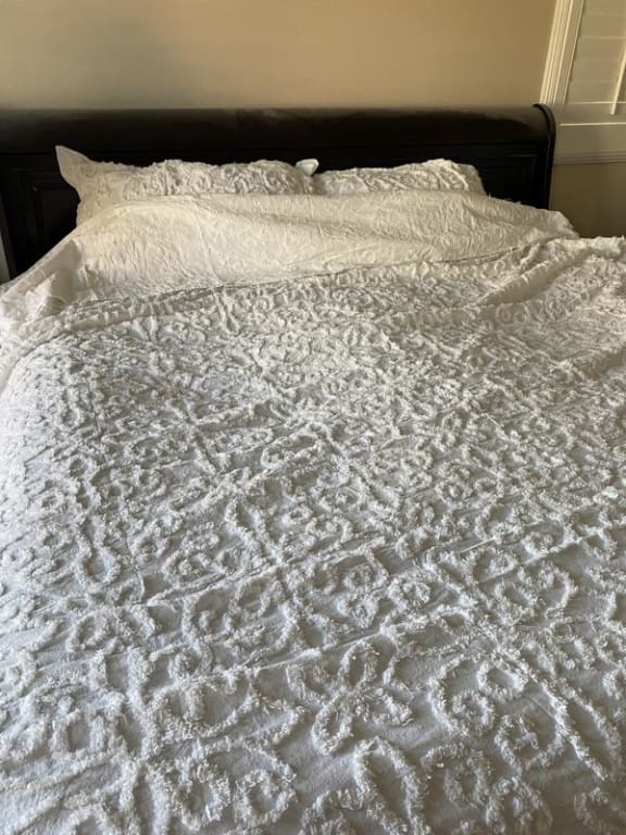 Madison Park Sarah Cotton 3-piece Oversized Tufted Chenille Bedspread ...