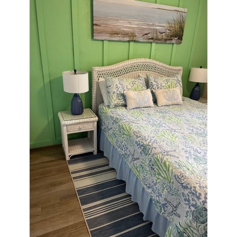 Alexie Coastal Stripes Indoor/ Outdoor Area Rug - Bed Bath & Beyond ...