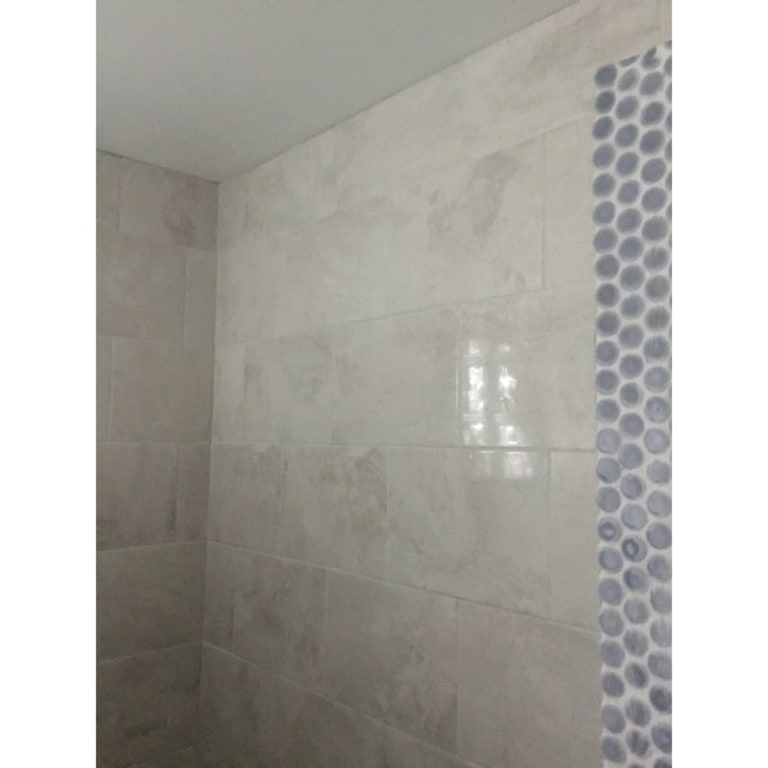 Marble Stone Visual 10x14-inch Ceramic Wall Tile in White Water - 10x14 ...