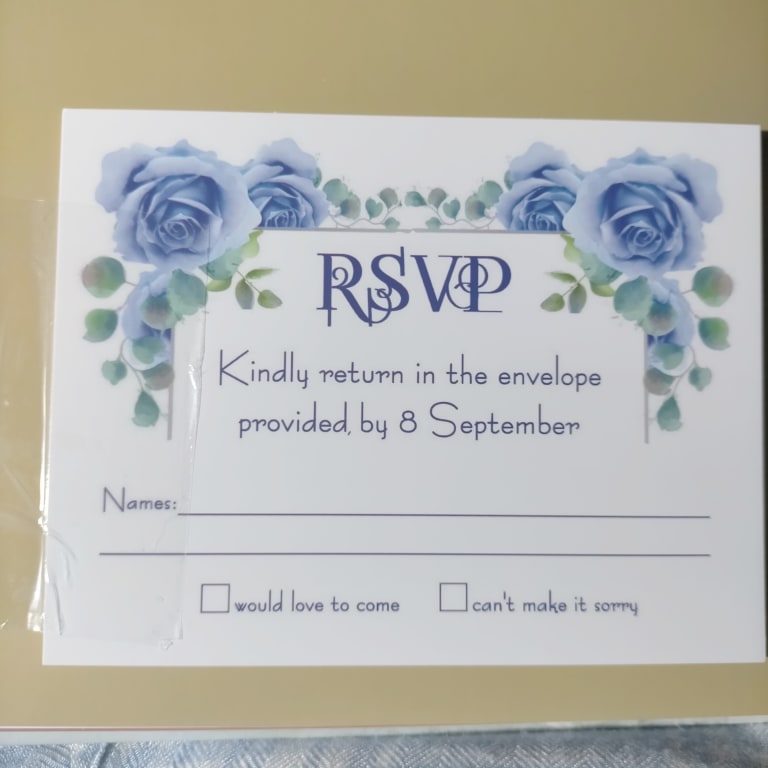 RSVP Cards | Vistaprint