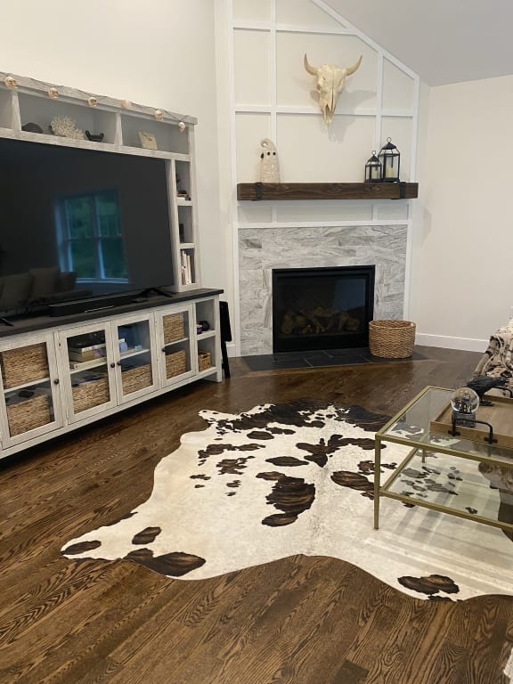 Tri-Color Cowhide Area Rug | Overland