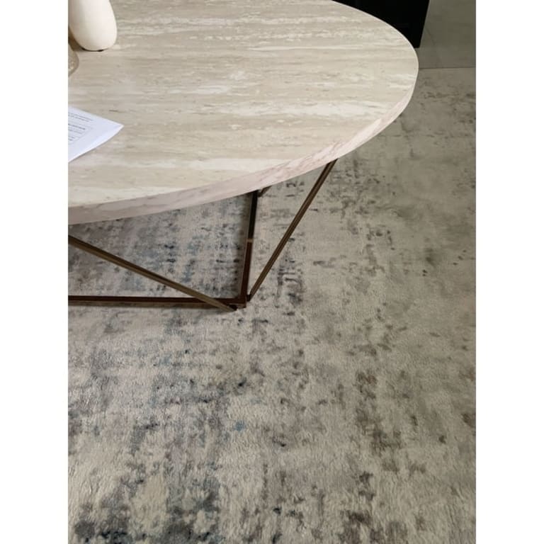 Signature Design by Ashley Tarica Gold-tone Faux Marble 3-piece Table ...