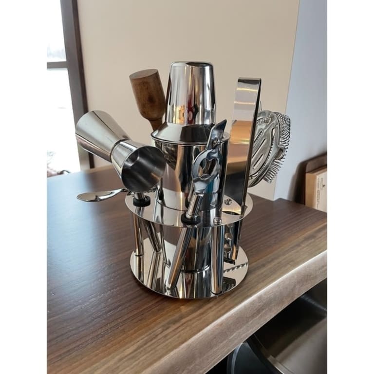 Professional Grade Barware Tool Gift Set Bartender Kit Drink Making ...