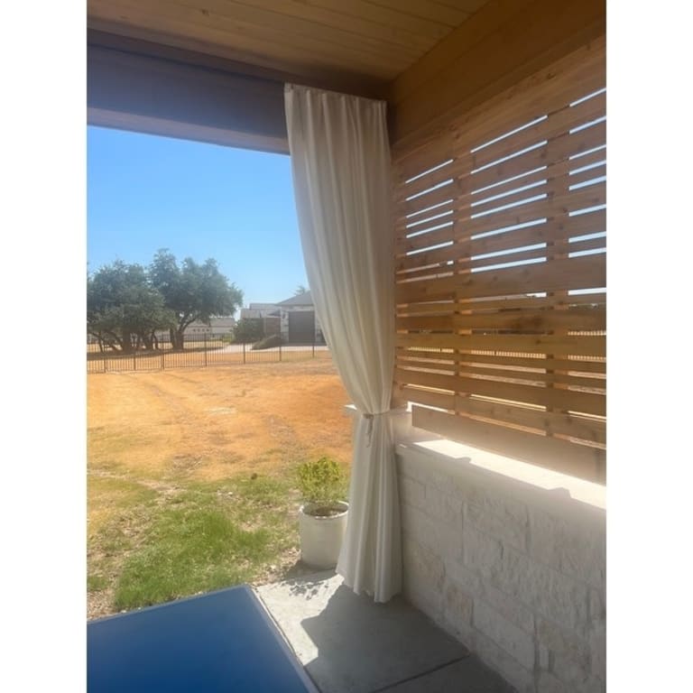 ATI Home Indoor/Outdoor Solid Cabana Tab Top Curtain Panel Pair - On ...