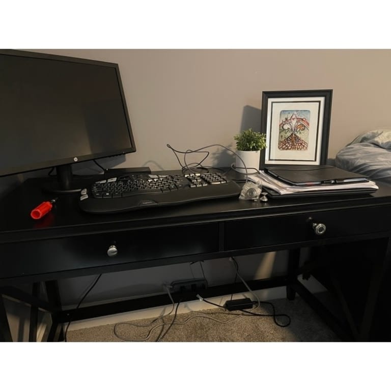 Simple Living Anderson X Desk - On Sale - Bed Bath & Beyond - 12064683