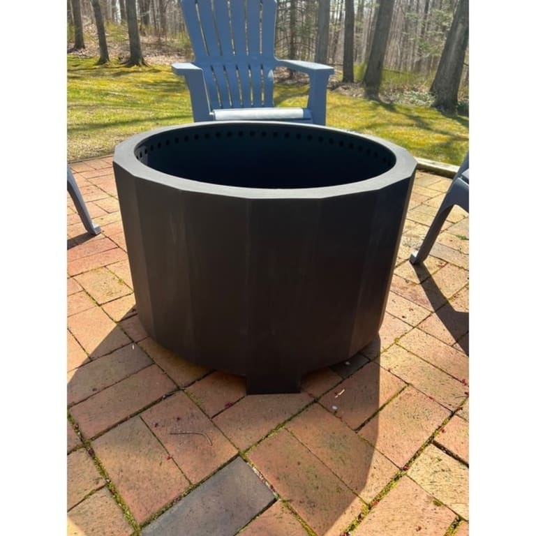 Commercial Grade Outdoor Smokeless Wood Burning Portable Fire Pit - 19. ...