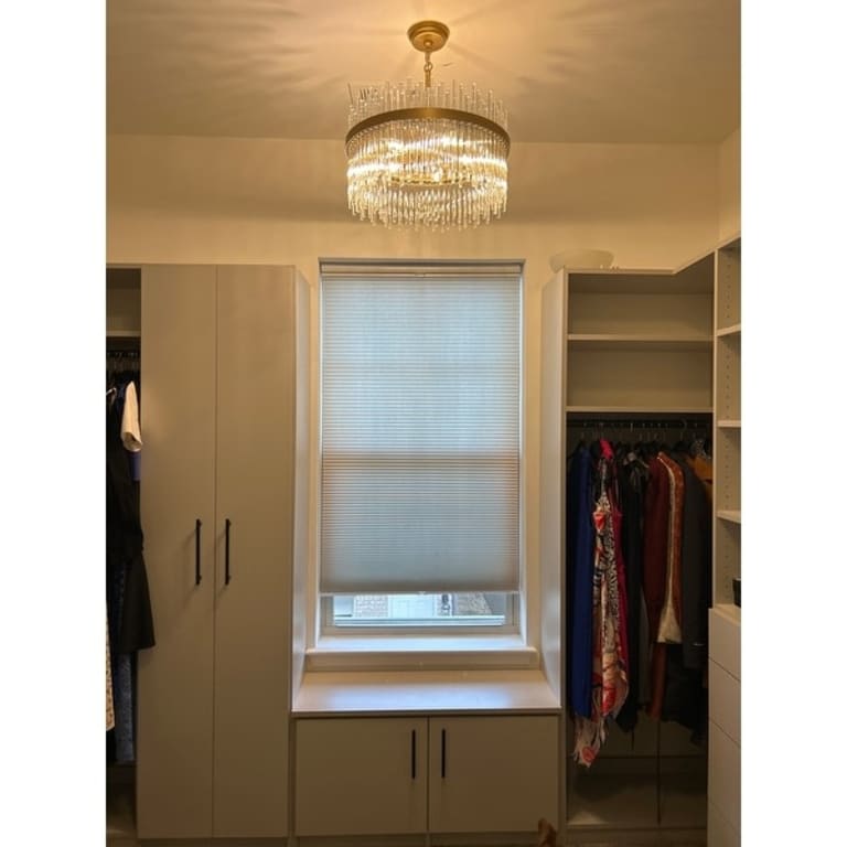 Casandra 5-light Shiny Bronze Chandelier with Clear Glass Bars - Shiny ...