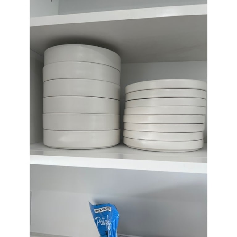 222 Fifth Kaden 12-Piece Dinnerware Set, White - On Sale - Bed Bath ...