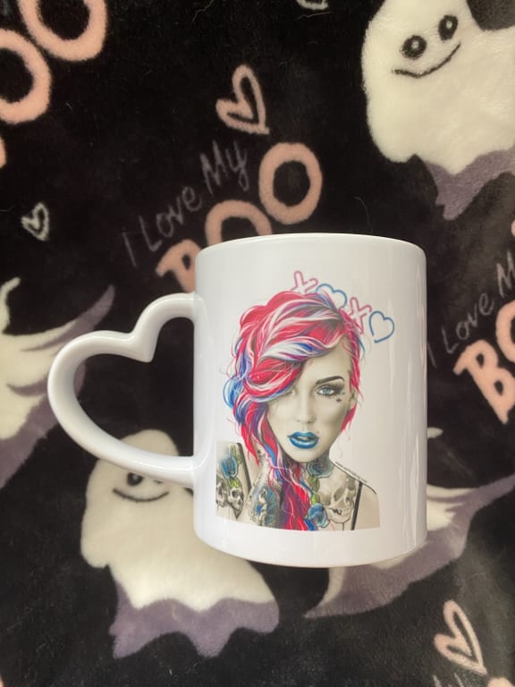 Heart Handle Mugs : Design Custom Heart Mugs| VistaPrint AU