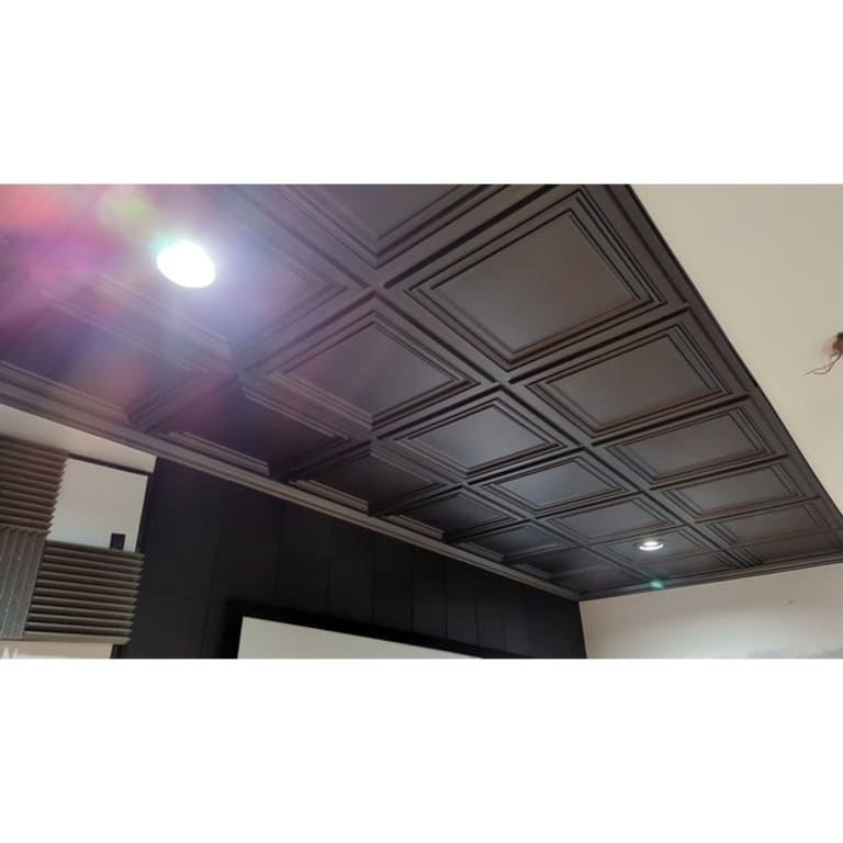 CeilingMAX 100 sq. ft. Black Surface Mount Grid Kit - Bed Bath & Beyond ...
